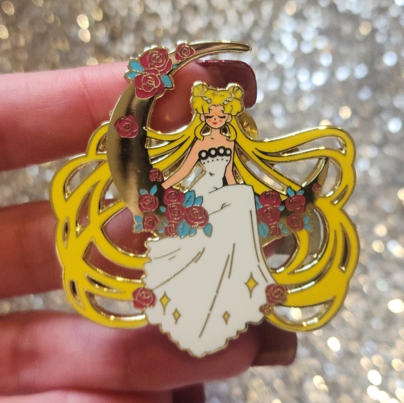 Jewelry Beautiful Large Sailor Moon Anime Enamel Pin Poshmark
